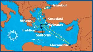 Greek Isles, Istanbul, & Pyramids Cruise - Atlantis Events